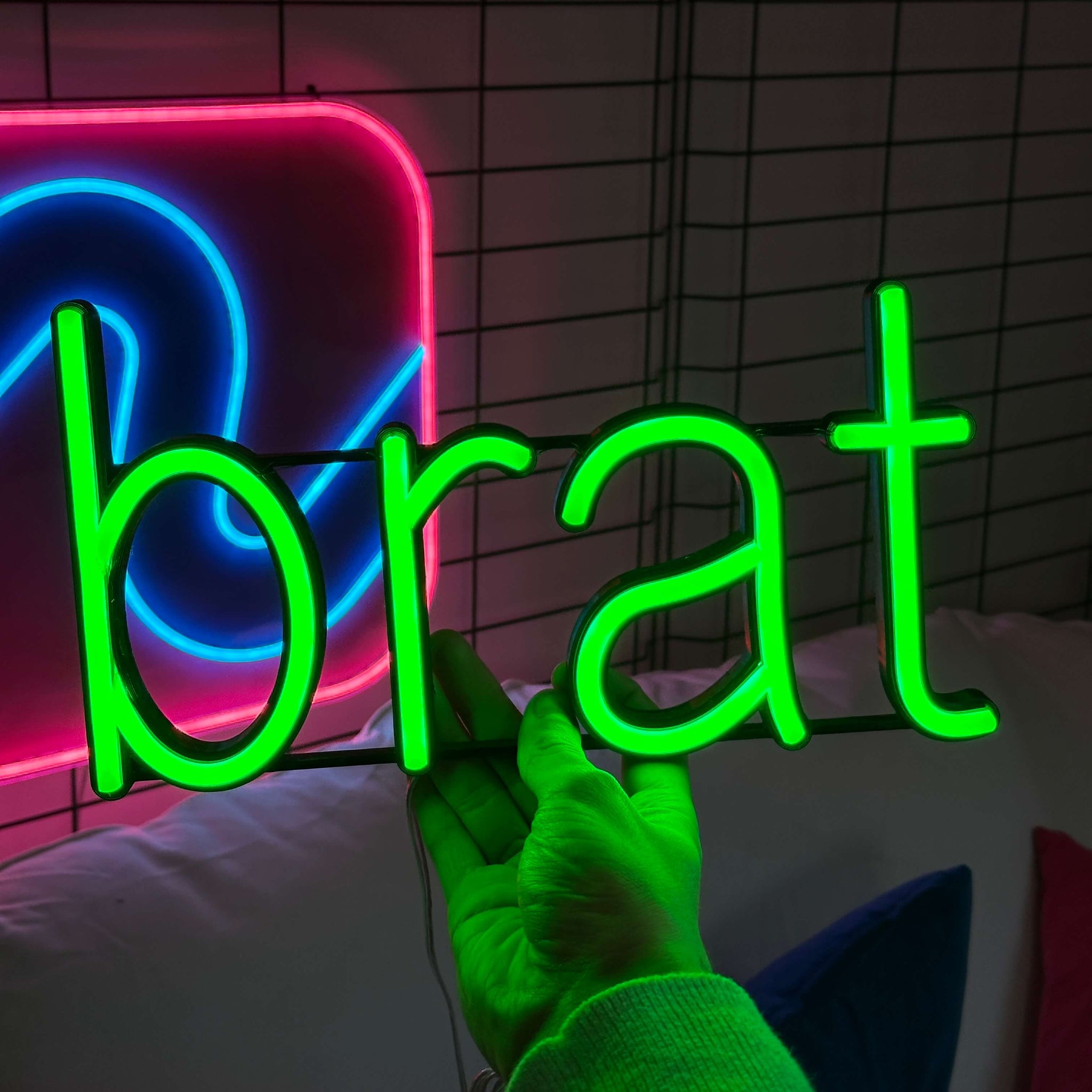 Charlie XCX Brat Neon LED