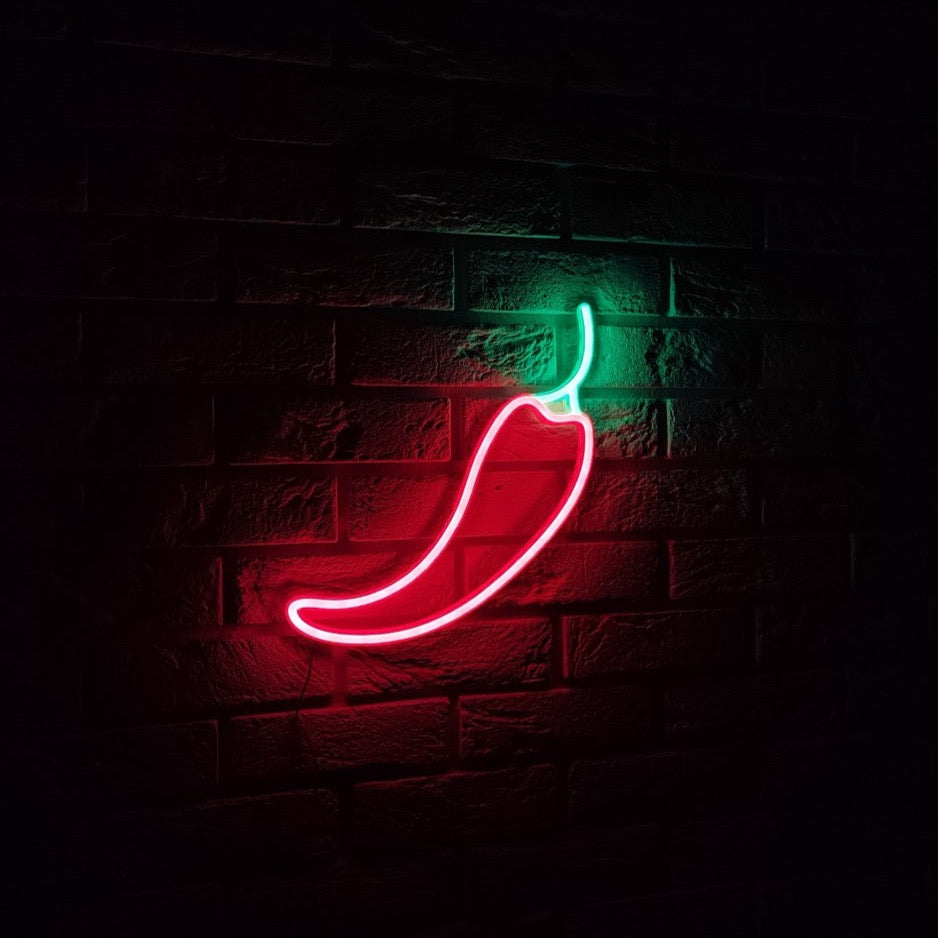 Neon Chili LED | Neonowa Papryczka Chili na Ścianę | Dobra Cena | Sklep ...